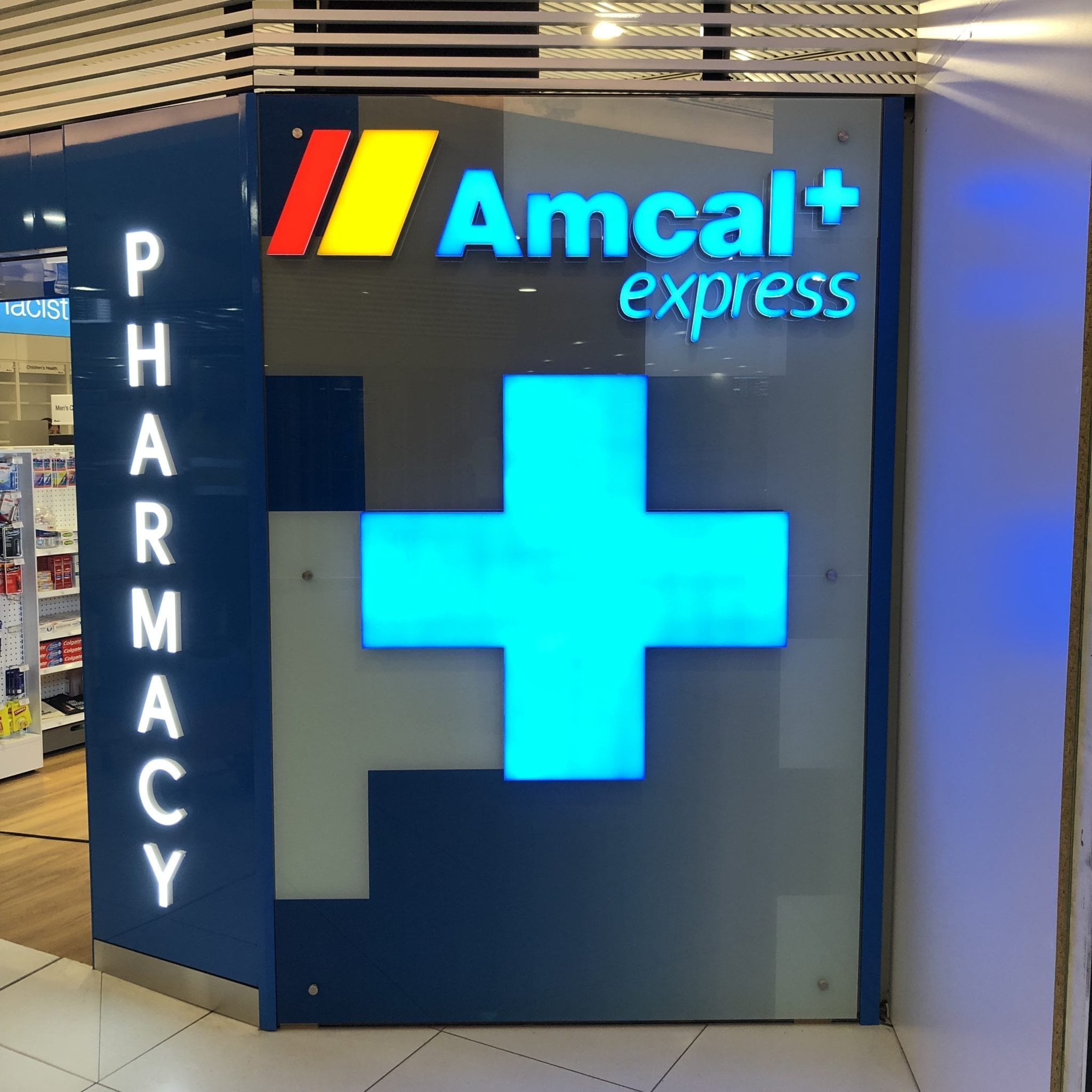 Amcal Pharmacy - WA Corporate Signs