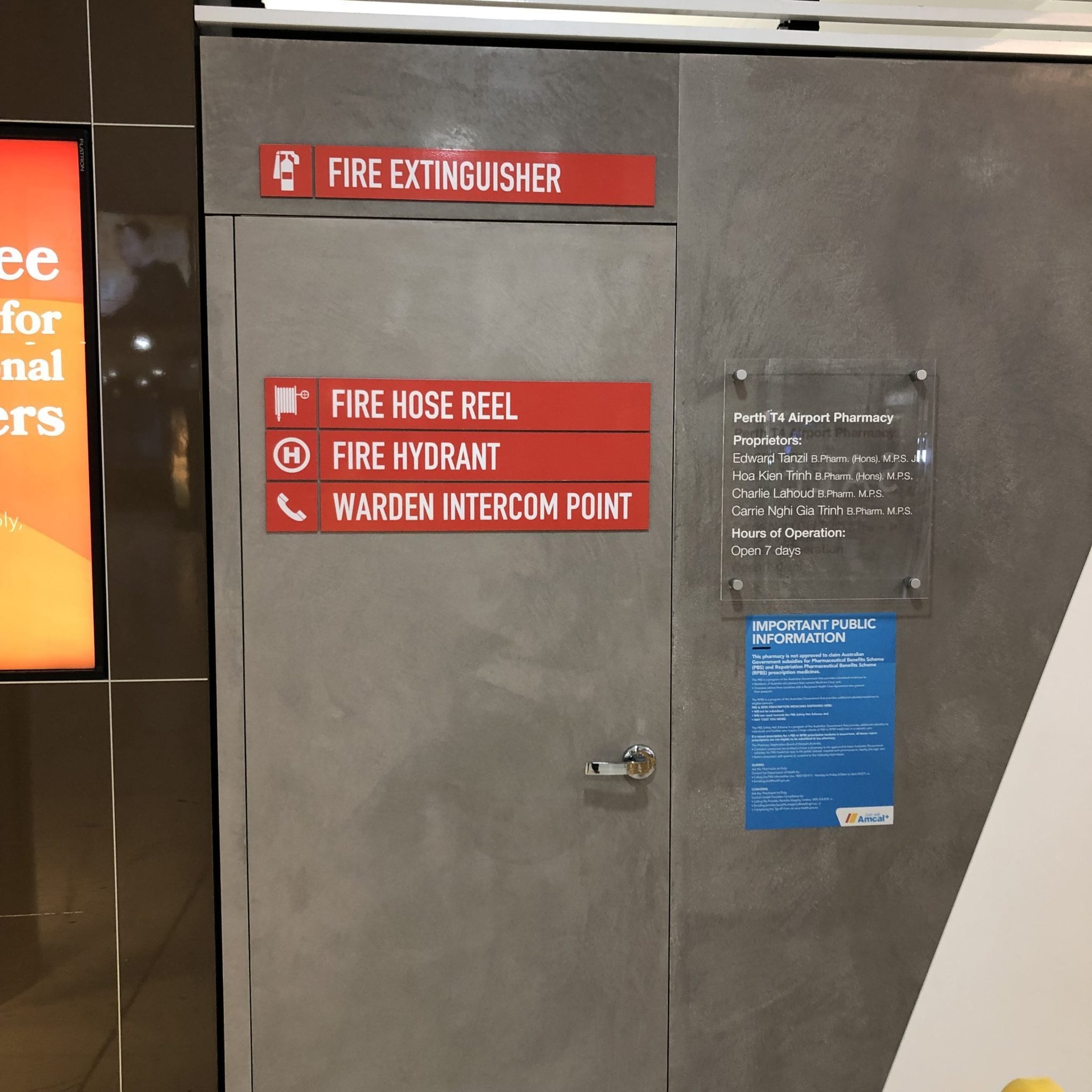 Amcal Pharmacy - WA Corporate Signs